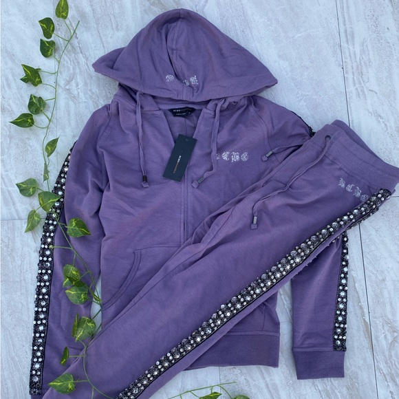 BCBG | Pants & Jumpsuits | Bcbg Tracksuit Set Trashy Sweatsuit Y2k ...